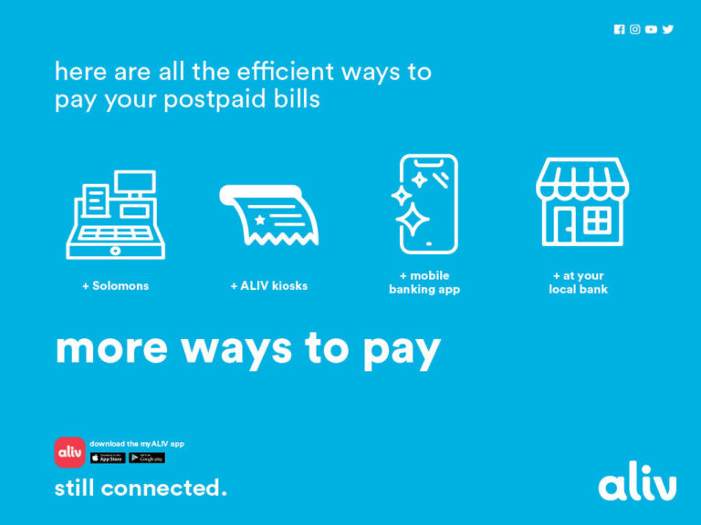 More Ways To Pay - ALIV