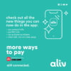 More Ways To Pay - ALIV